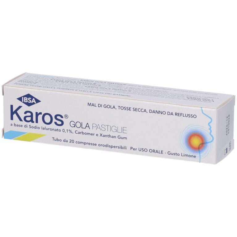 IBSA Karos Gola Pastiglie – 20 compresse orodispensabili | Farmacia ...