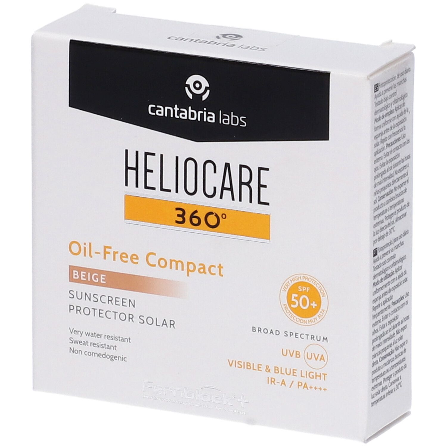 Heliocare 360° Oil-Free Compact Beige SPF50+ – 10g | Farmacia Porta Pia