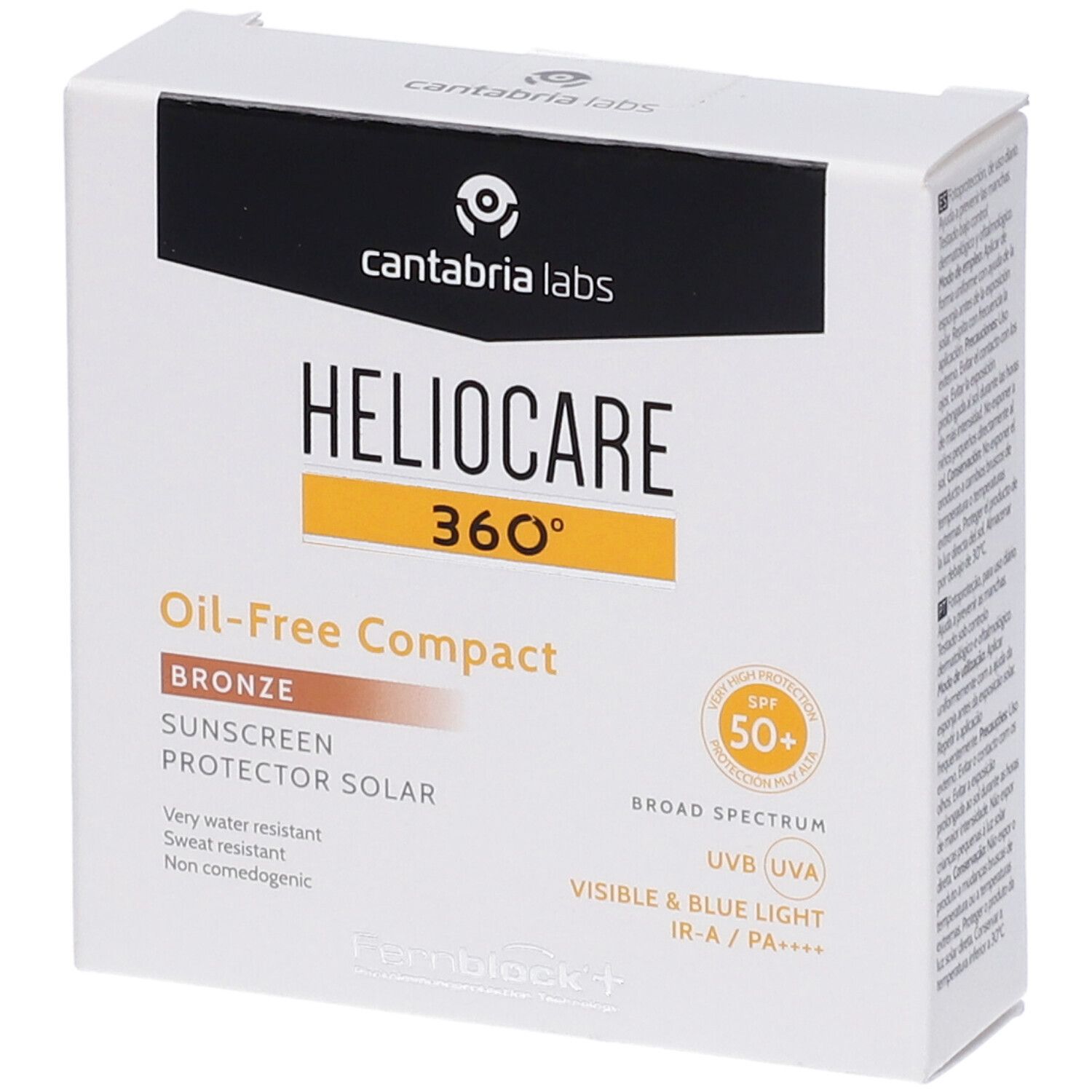 Heliocare 360° Oil-Free Compact Bronze SPF50+ – 10g | Farmacia Porta Pia